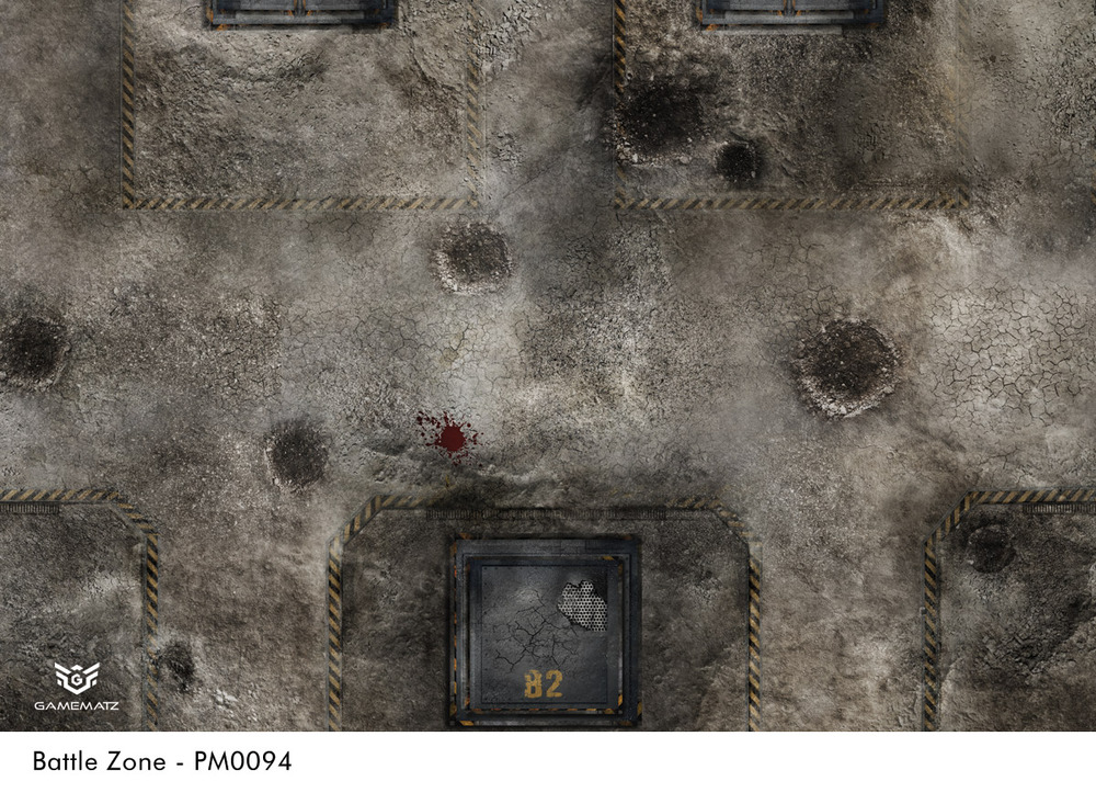 GameMatz War Zone mat – STALKER7